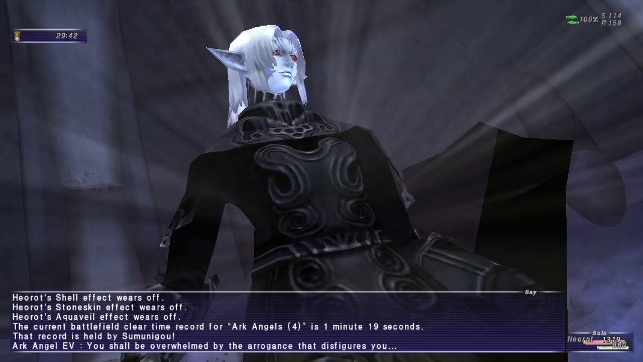 Final Fantasy XI #114, Northeastern Ru'Aun Gardens; Ark Angel EV ...