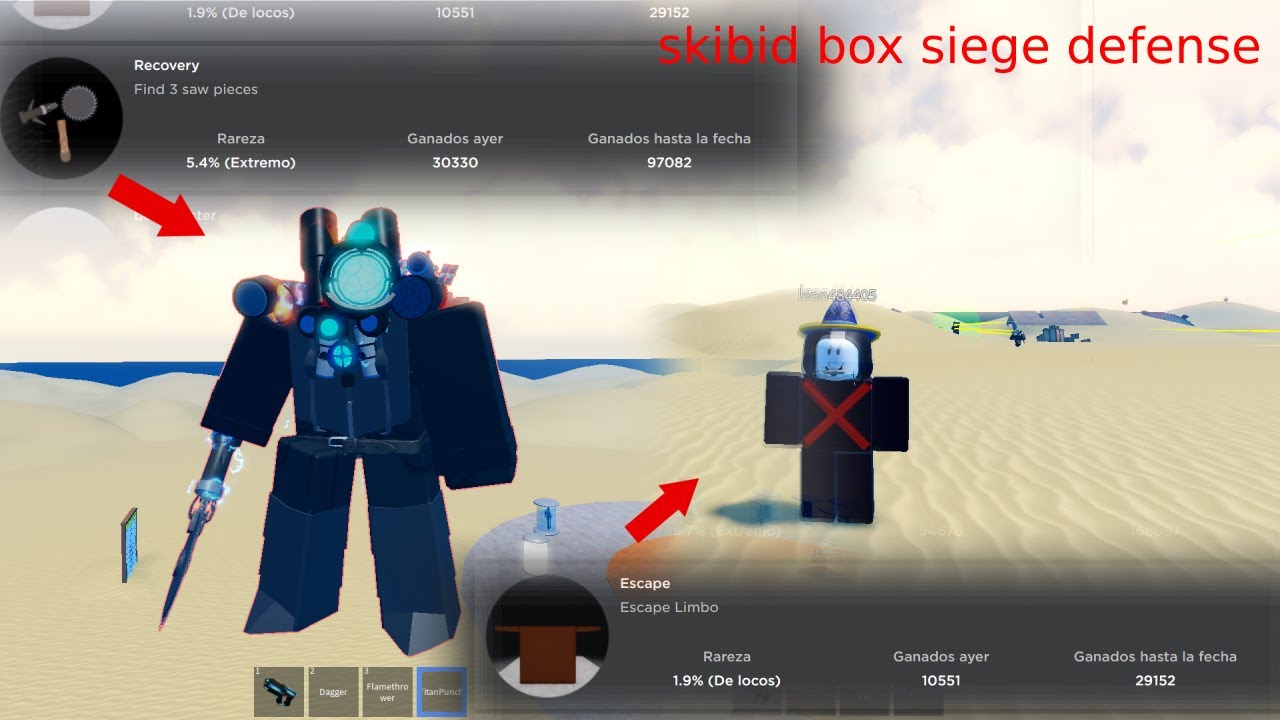 En este video de skibid box siege defense ire al limbo y conseguire ...