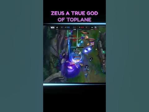 Zeus - Worlds 2023 Finals Toplane Domination ! SKT 1 Zeus and Faker #shorts - YouTube