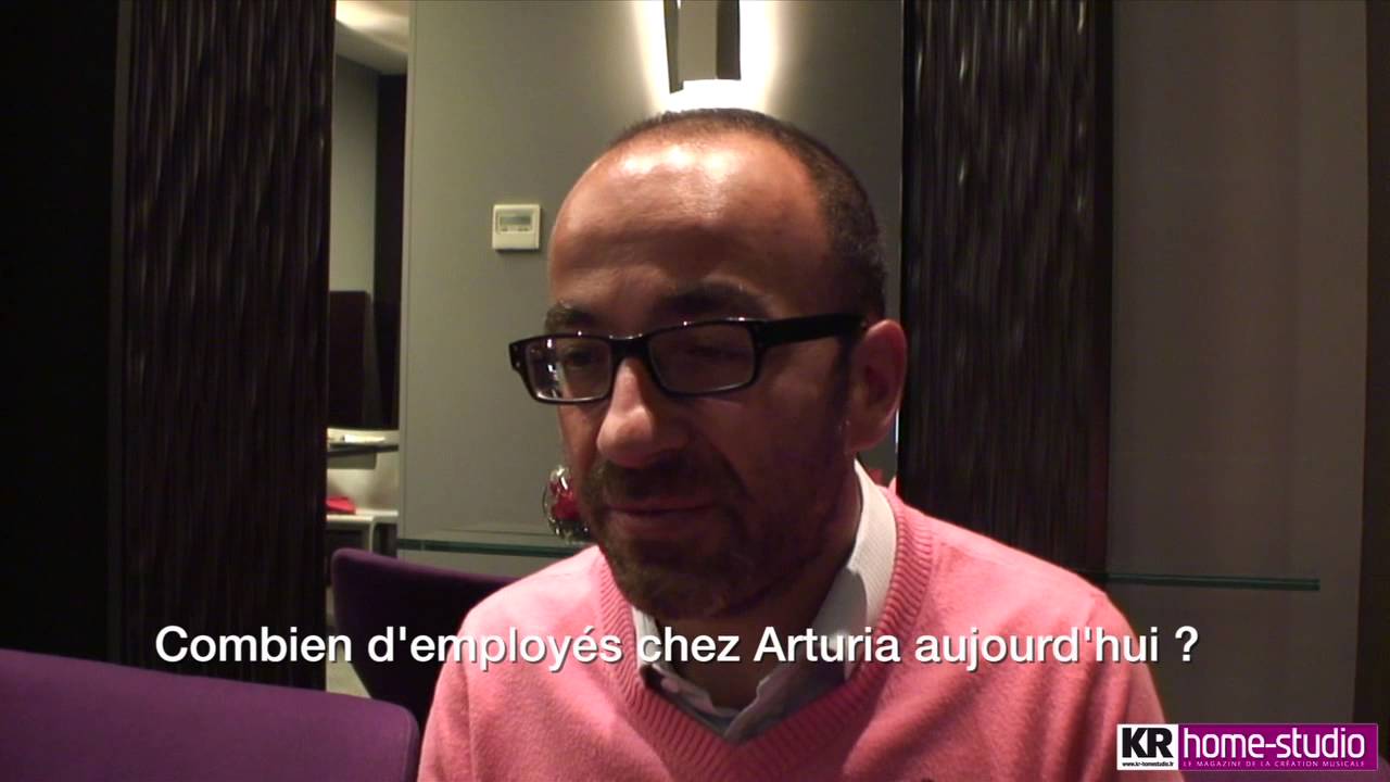 Interview de Frédéric Brun - Les 15 ans d'Arturia (KR301) - YouTube