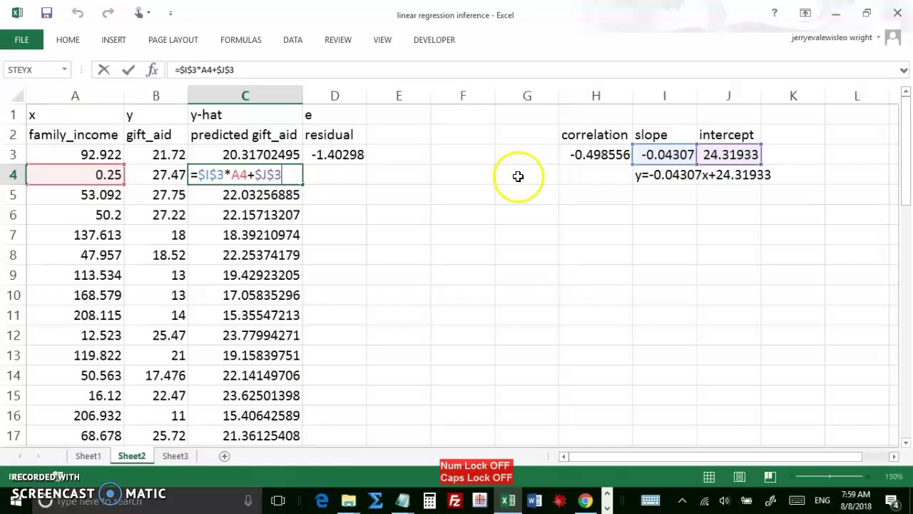 Making A Residual Plot YouTube Making A Residual Plot YouTube