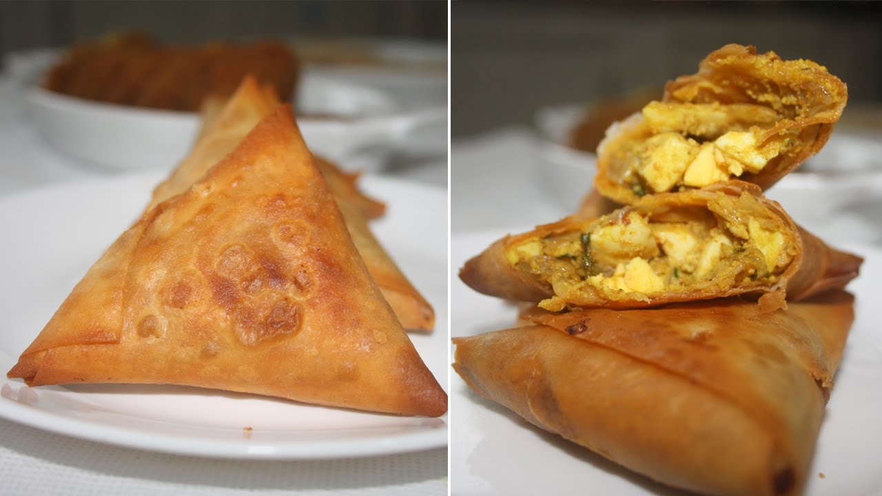 Egg samosa recipe / Easy samosa with boiled egg /Anda Samosa/ Iftar Special/سمبوسة - YouTube