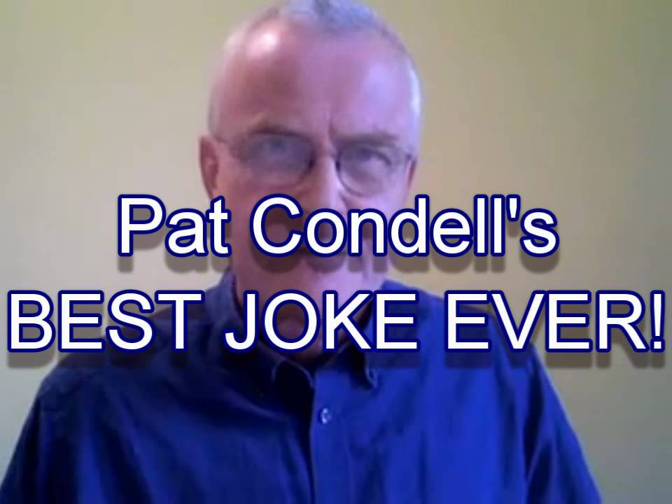 Pat Condell's Funniest Joke Ever - YouTube