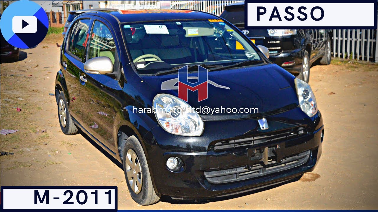 Toyota Passo 2011 model in black colour now available at harab motors ...