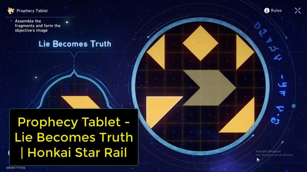 📜 Prophecy Tablet: Lie Becomes Truth | Honkai Star Rail Full Guide 🌌 ...