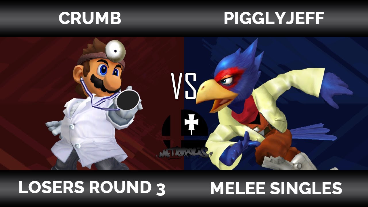 MetroSmash #9: SSBM – Losers R3 — Crumb (Dr Mario) vs PigglyJeff (Falco ...