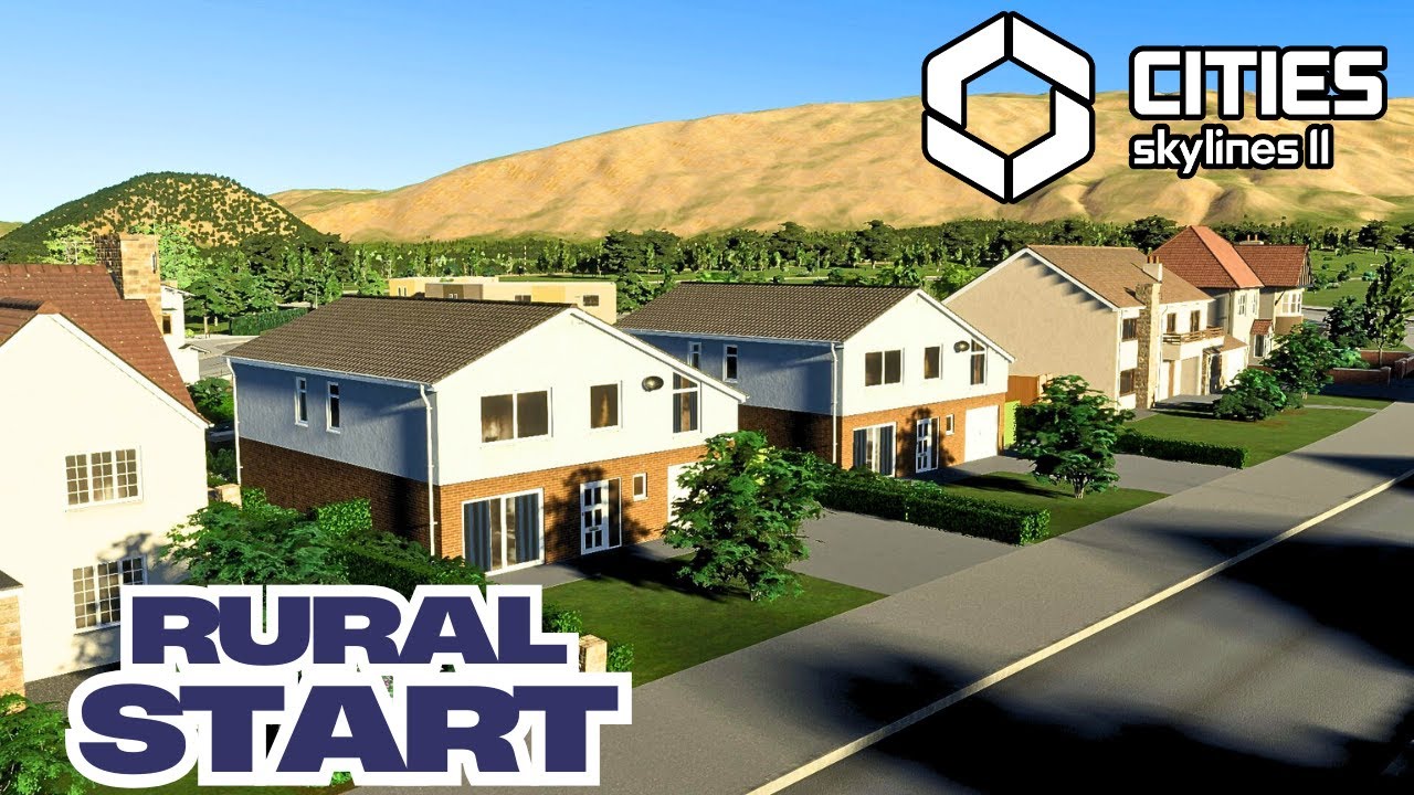 A Rural Start to a New Cities Skylines 2 Series! - YouTube