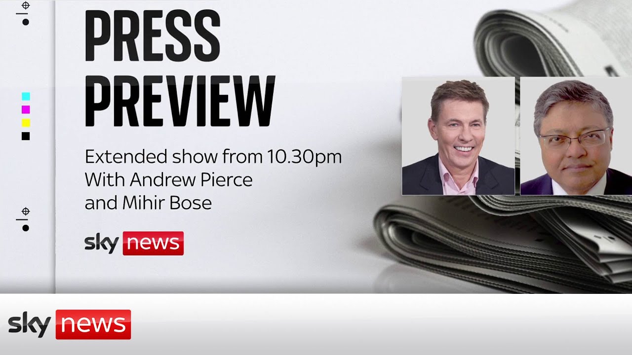 The Press Preview - a first look at Thursday's headlines - YouTube