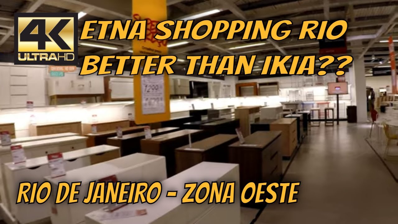 【4K】🏃 ETNA RIO the IKEA of Brazil | Rio de Janeiro by Car - YouTube