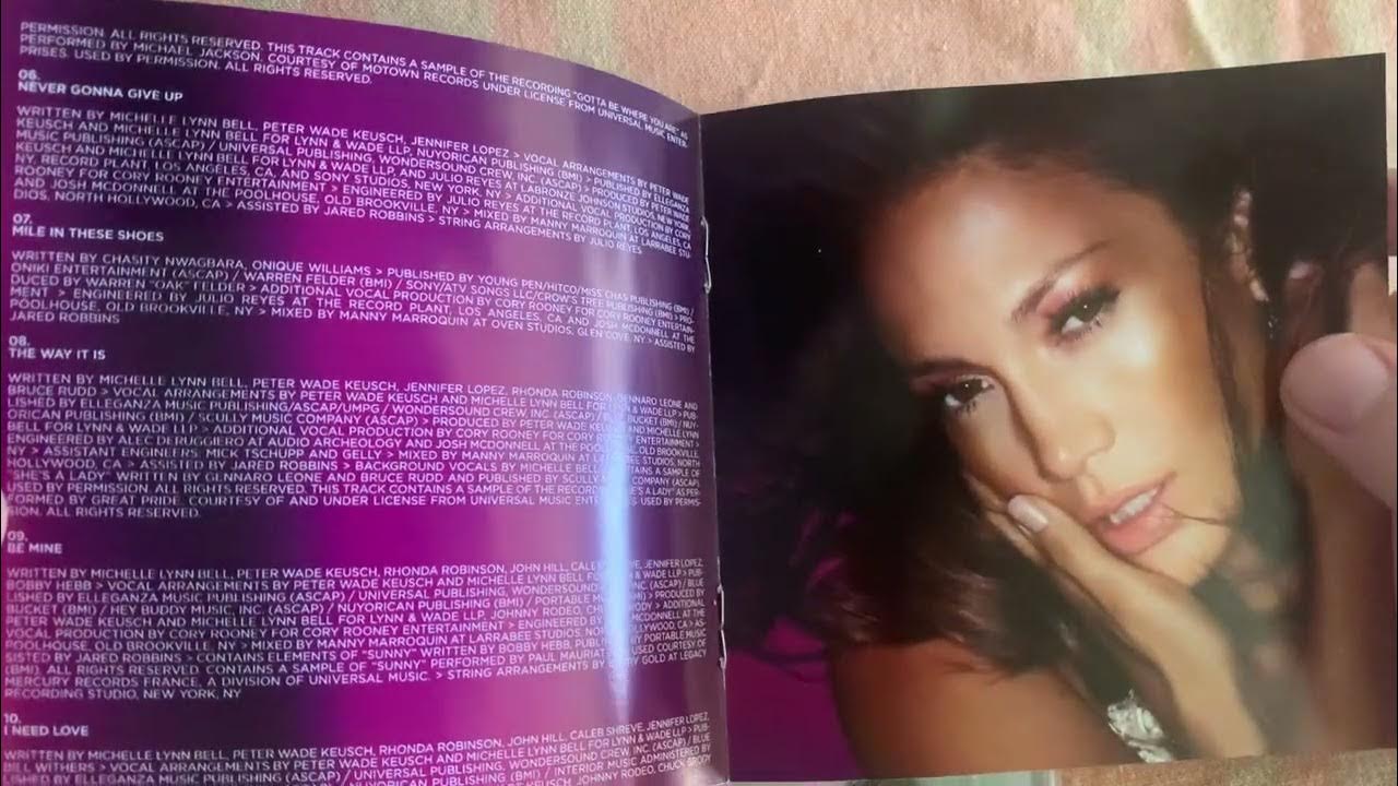 Jennifer Lopez - Brave cd unboxing - YouTube