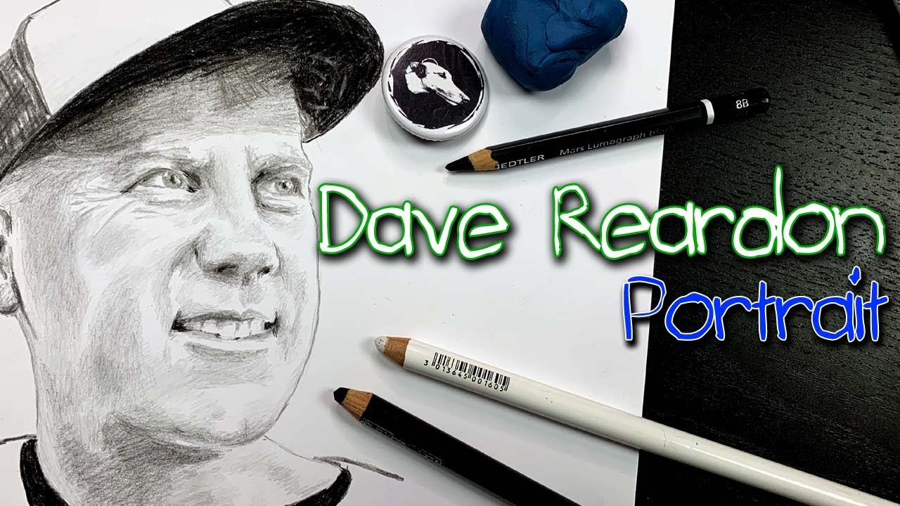 Dave Reardon | Content Creator Portrait Drawing (How to Cook That, 2021 ...