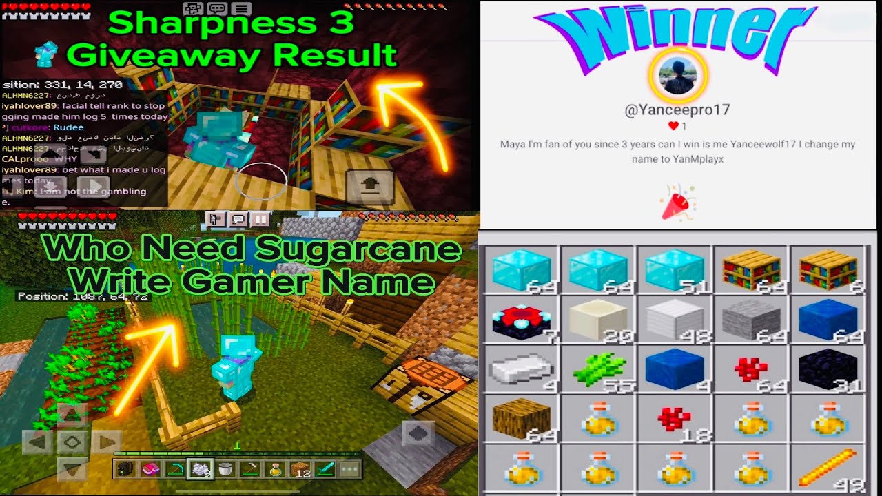 Sharpness 3 Giveaway Result And Who Need More Sugarcane In Lifeboat ...