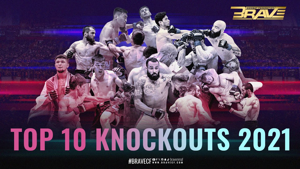 MMA Knockouts | Best MMA Knockouts | BRAVE CF KO's from 2021 - YouTube