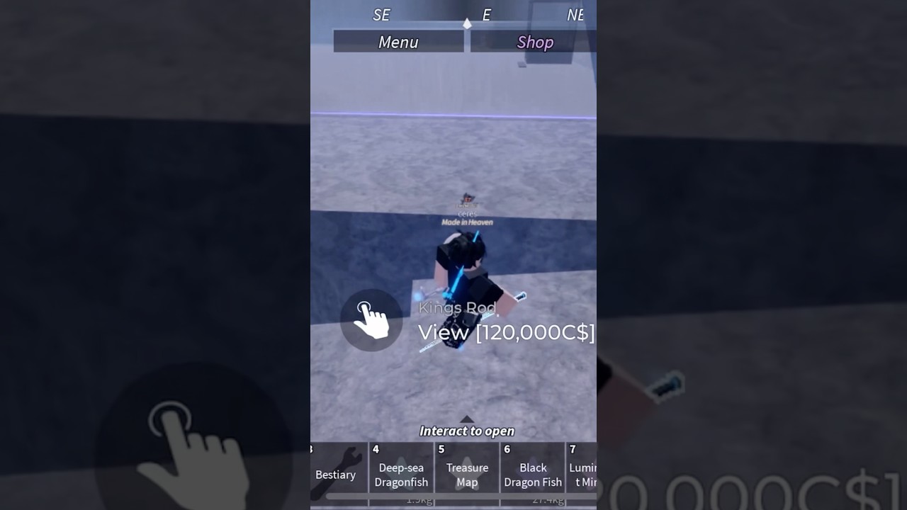 How To Get KINGS ROD In Roblox Fisch #roblox #fisch #robloxfisch # ...