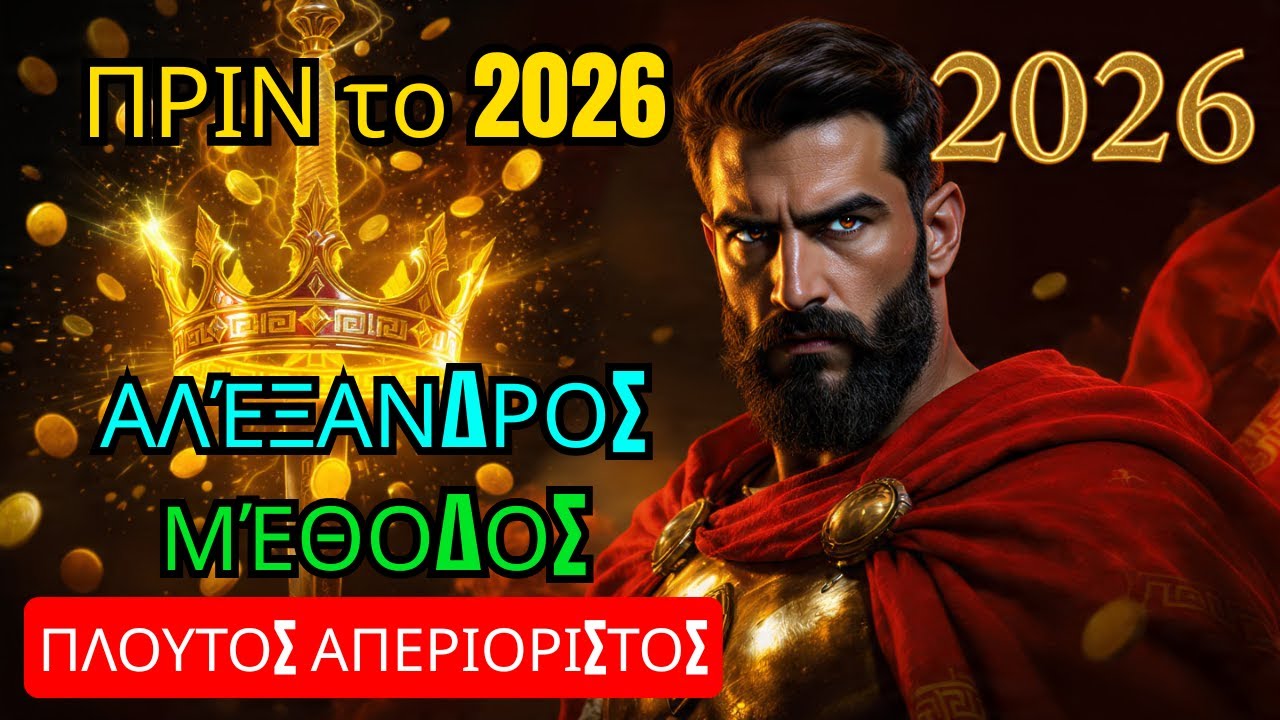 ΚΑΝΕΤΕ ΑΥΤΟ ΠΡΙΝ το 2026 και το ΝΕΟ ΕΤΟΣ θα Φέρει ΑΠΕΡΙΟΡΙΣΤΟ ΠΛΟΥΤΟ ...