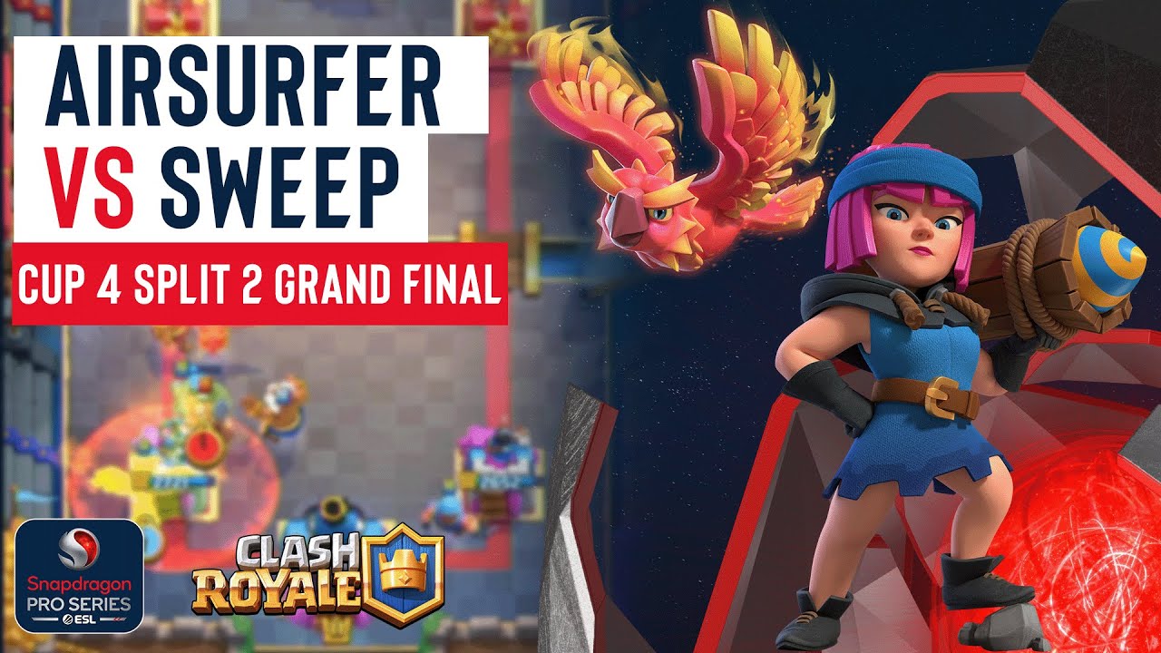 Airsurfer vs. Sweep | Cup 4 Split 2 Grand Final | Clash Royale SMO NA ...
