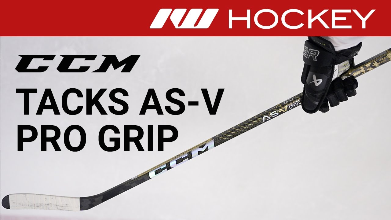 CCM Tacks AS-V Pro Stick // On-Ice Review - YouTube