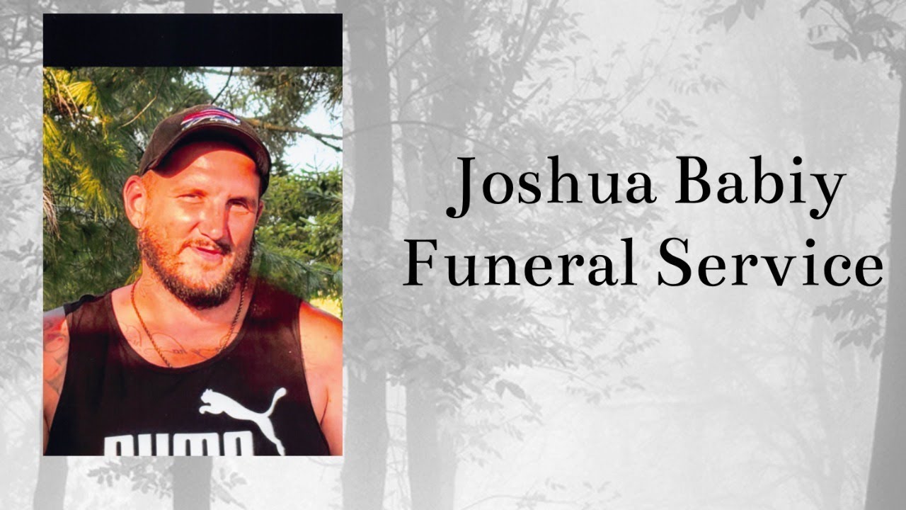 Joshua Babiy Funeral Service - YouTube
