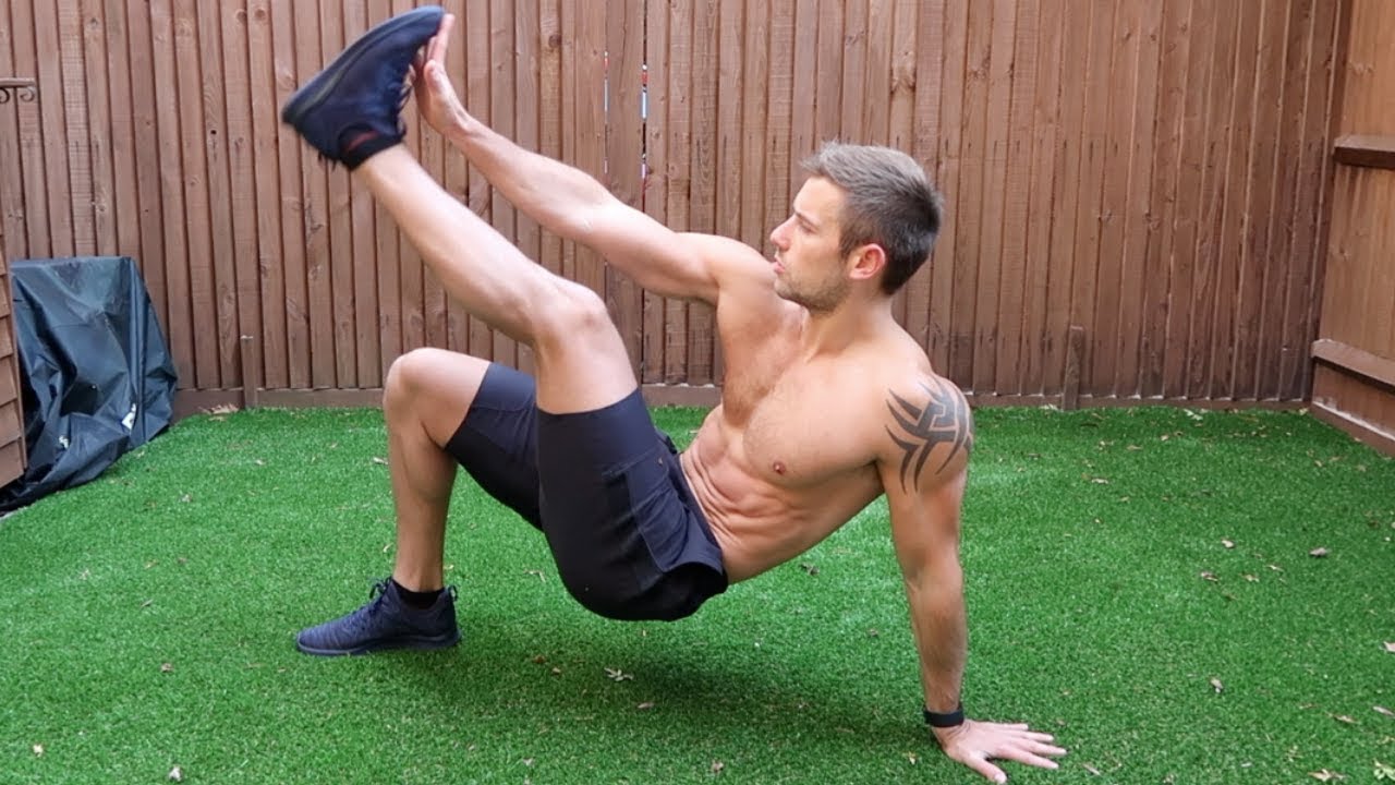 Full body muscle workout at home - YouTube