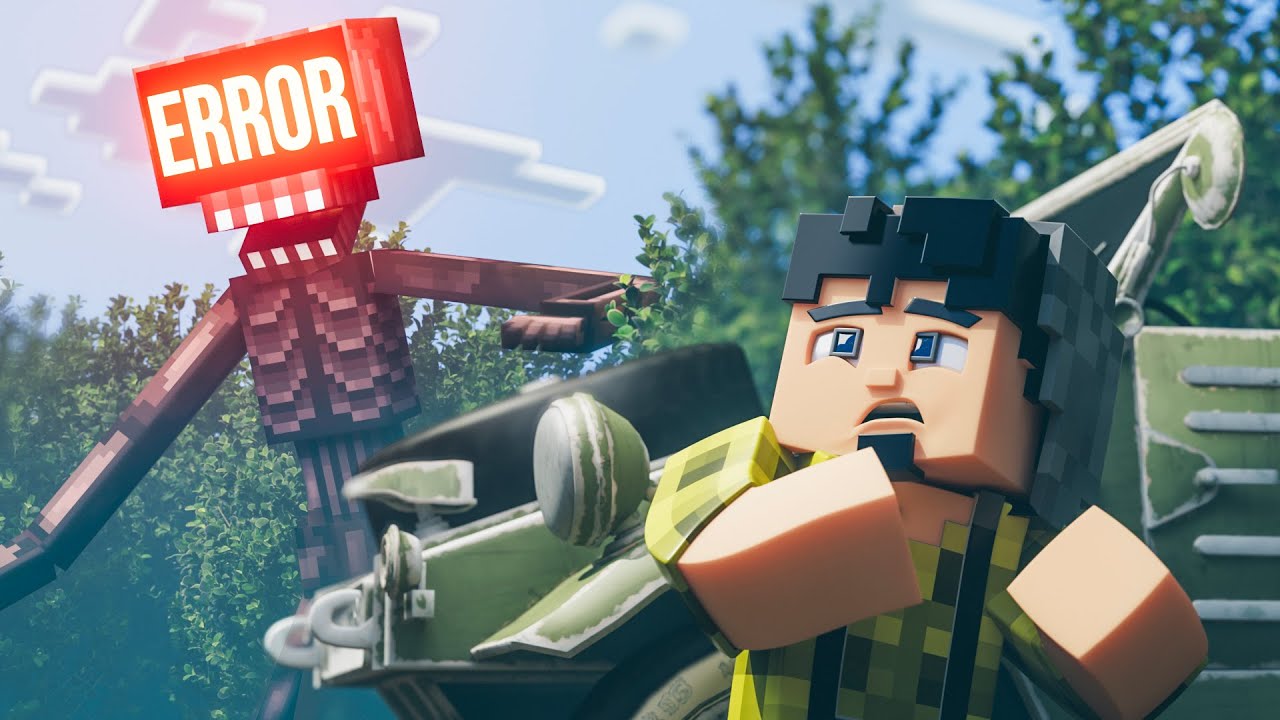 ERROR HEAD APARECEU NO MINECRAFT!! (Trevor Henderson) - YouTube