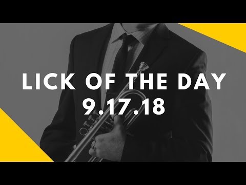 Jazz Trumpet | Lick of the Day 9.17