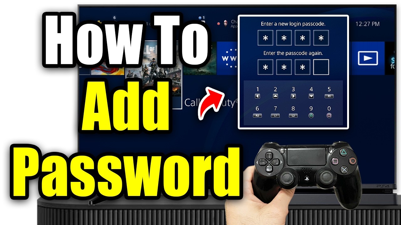 How To Put A Password on PS4 Account (2026) - YouTube