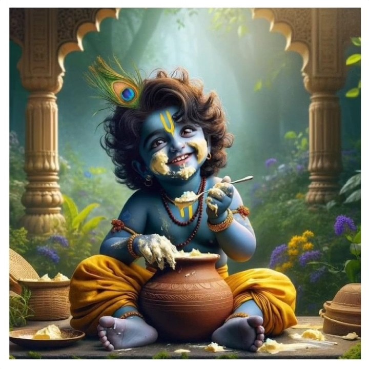 Hey krishn🥰 ️#Adharam Madhuram#Bhakti song #Jai shree krishna💫📿 - YouTube