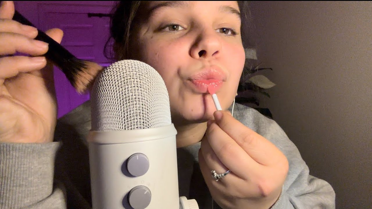 asmr// intense wet & dry mouth sounds & mic triggers - YouTube