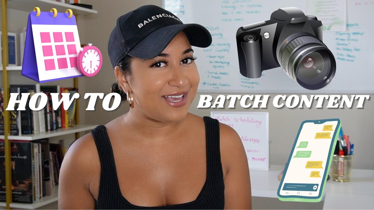 HOW TO BATCH CONTENT + CONTENT PLANNING | SOCIAL MEDIA MANAGER TIPS - YouTube