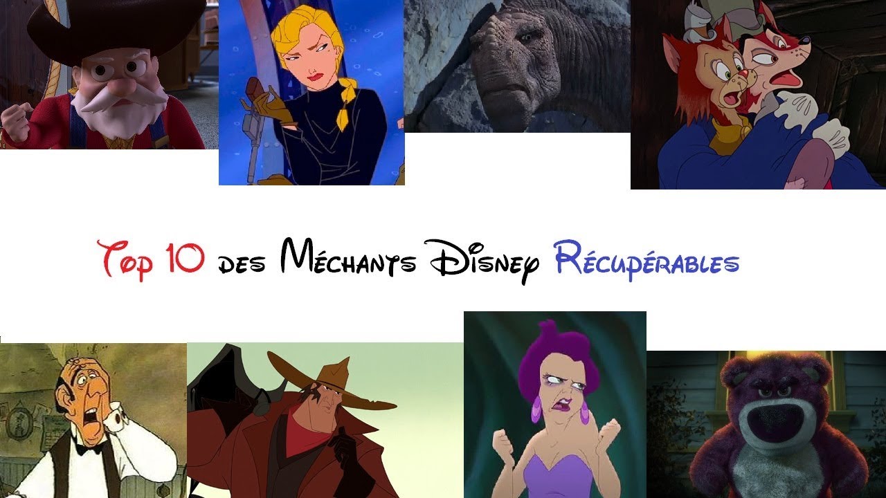 Disneyphile - 93 - Top 10 des méchants Disney récupérables - YouTube