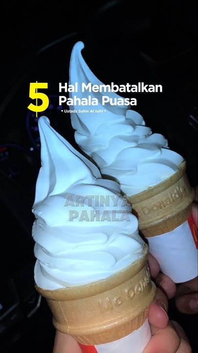 5 hal yang membatalkan pahala puasa - YouTube