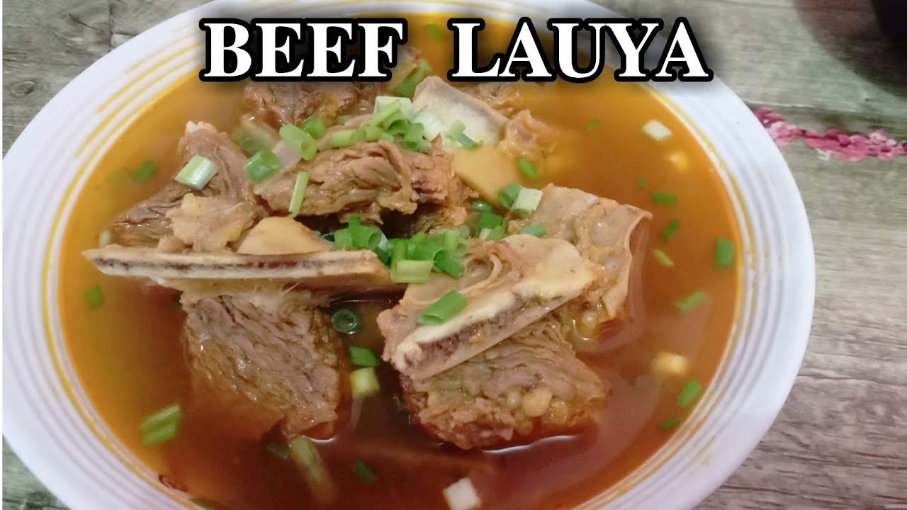 BEEF LAUYA - YouTube
