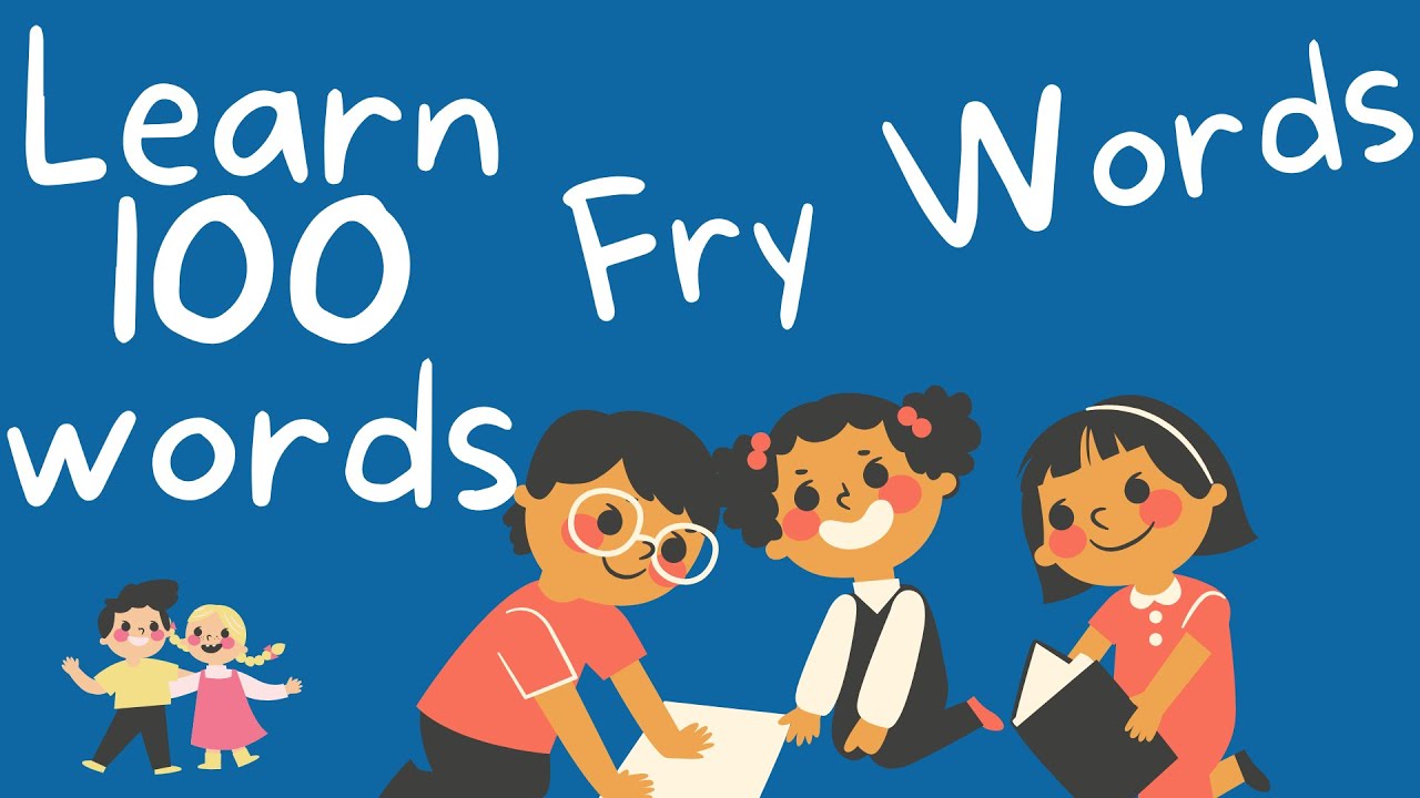 Fry words|Learn 100 words|Learn US accent|easy 100 english words|Daily ...