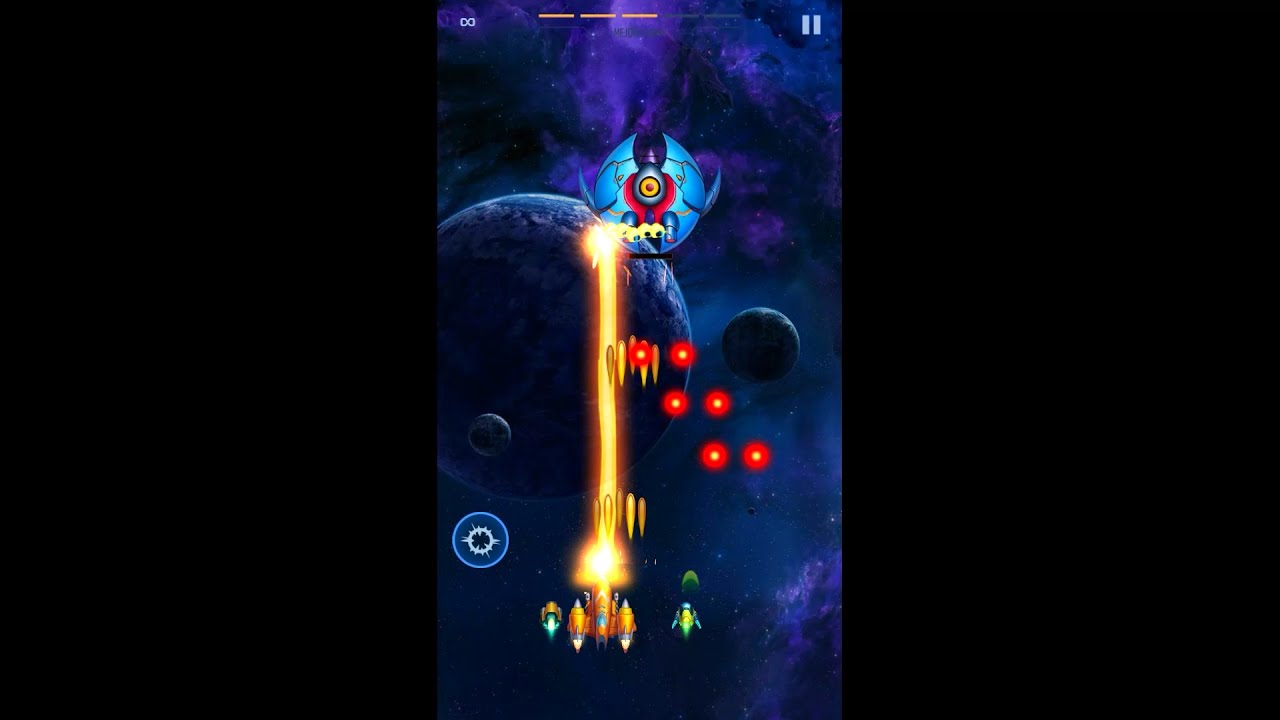 Galaxy Invaders Alien Shooter Nivel 4 estrellas 3 Nave (REDTAIL) - YouTube