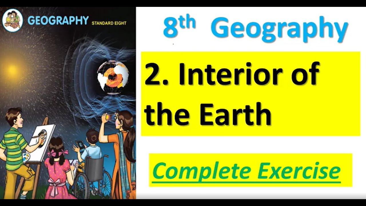 Exercise Interior of the Earth 8th geography chapter 2 question answer ...