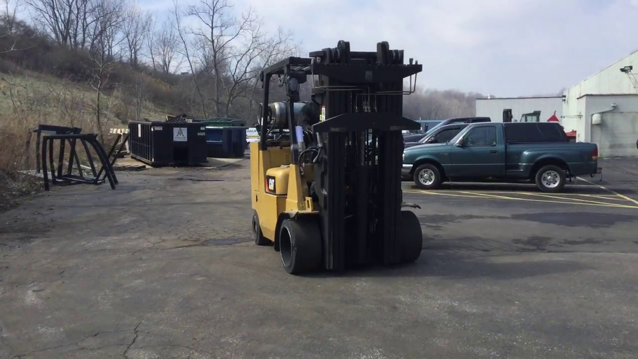 2011 Cat GC55K-STR Used Forklift - 197938 - YouTube