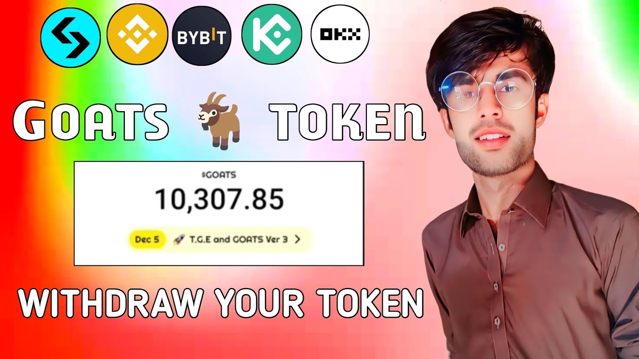 Goats Token Withdraw In Exchange | How To Transfer Goats Token in ...
