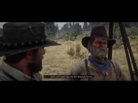 Red Dead Redemption 2 - House Building Scene - YouTube