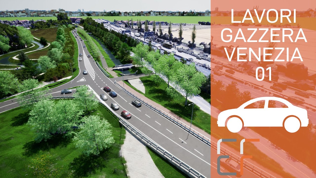 Avanzamento Lavori Via Gazzera Bassa - Venezia - YouTube