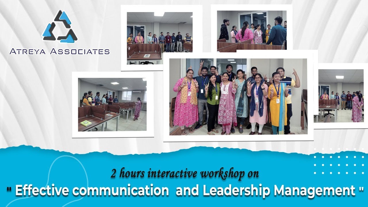 2 hours interactive workshop on " Effective communication and ...