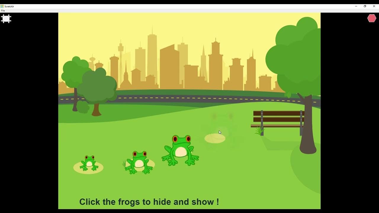 ScratchJr Project Demo || Show and Hide Code Blocks of ScratchJr - YouTube