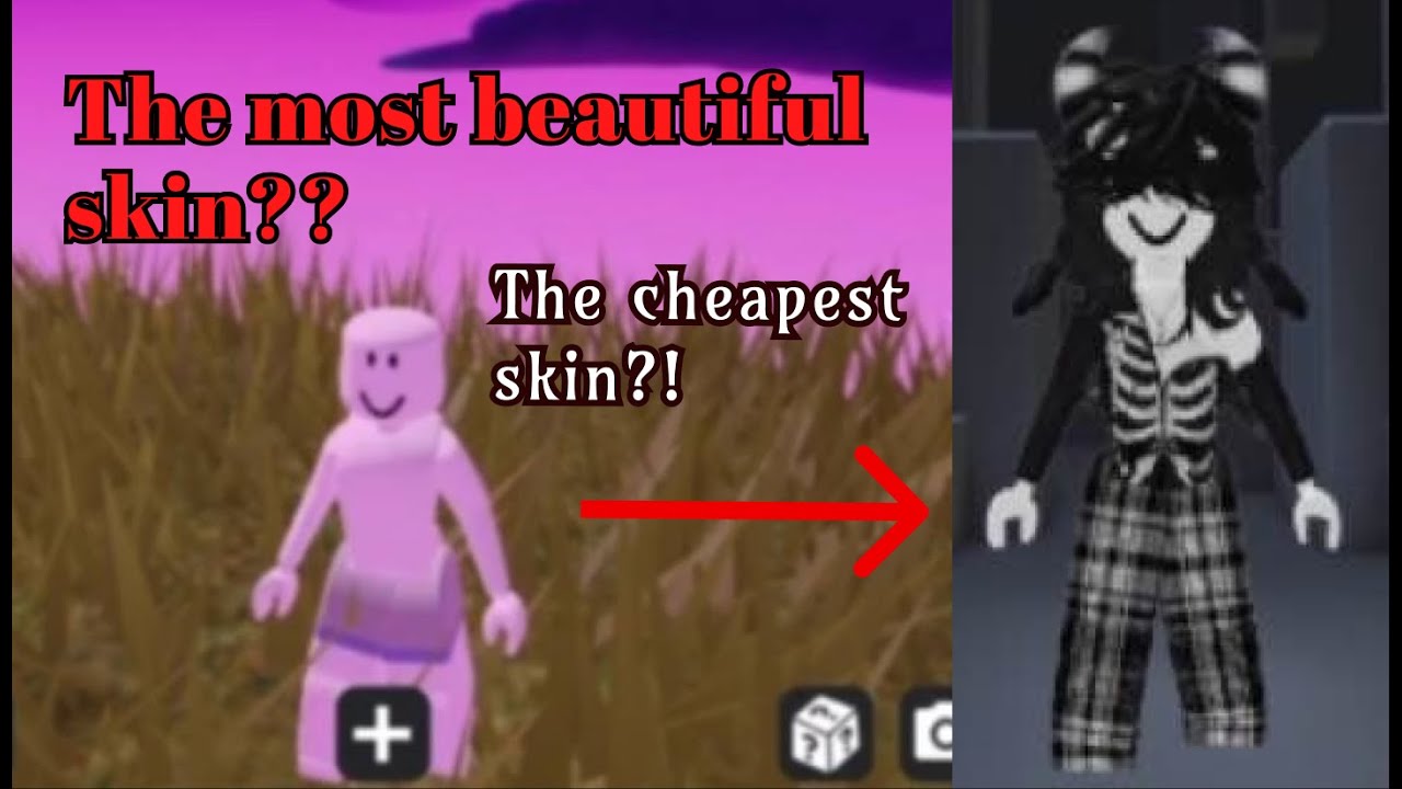 The Most Beautiful Skin In Roblox Catalog Avatar?? The Cheapest Skin ...