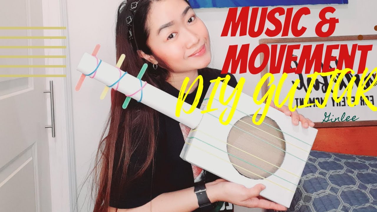 Homemade/DIY Guitar For Kids - YouTube