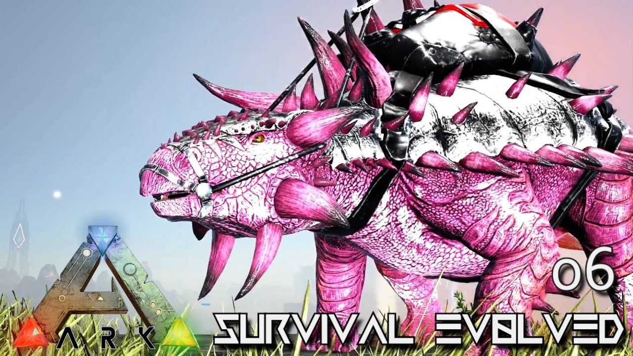 ARK: SURVIVAL EVOLVED - ALPHA ANKYLO METAL FOR DAYS !!! EXTINCTION CORE ...