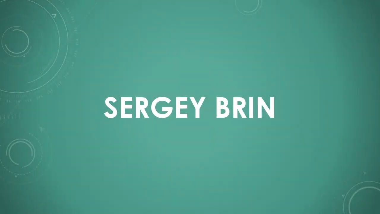 Sergey Brin - YouTube