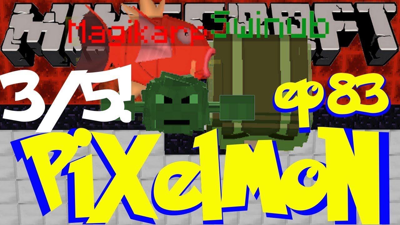 Pixelmon Ep. 83 - (S1 Finale 3/5) 4 BOSS POKEMON! (Minecraft Pokemon ...