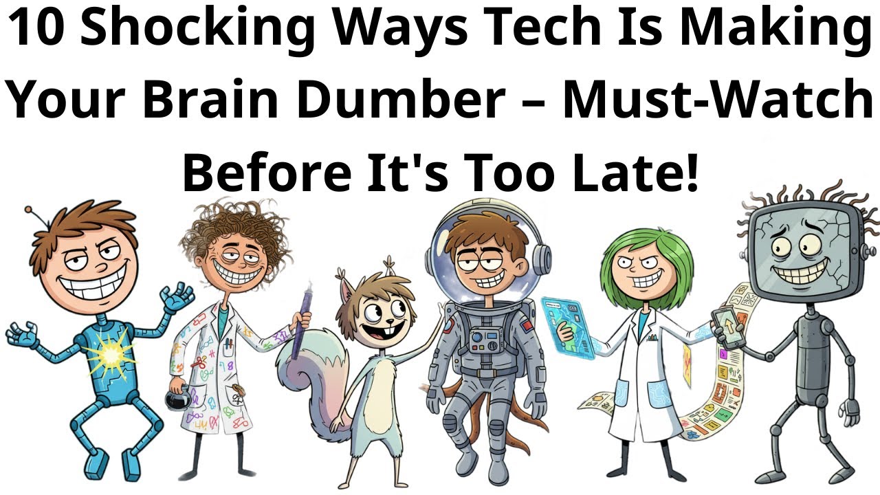 10 Shocking Ways Tech Is Making Your Brain Dumber – Must-Watch Before ...