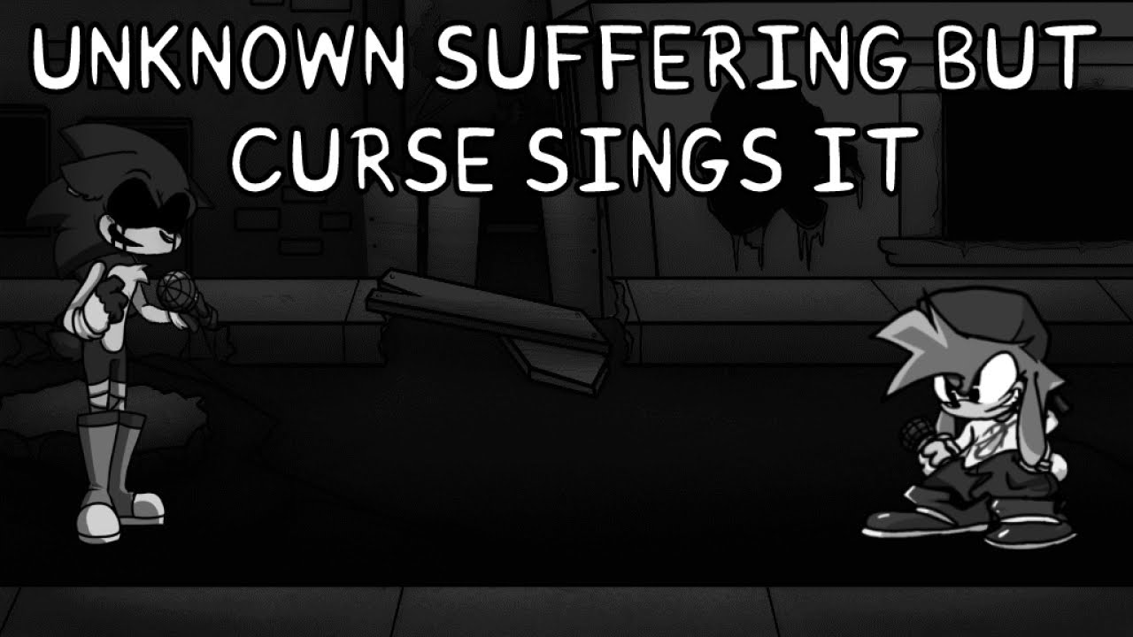 Unknown Suffering But Curse Sings It! (PLAYABLE) || FNF Wednesday's ...
