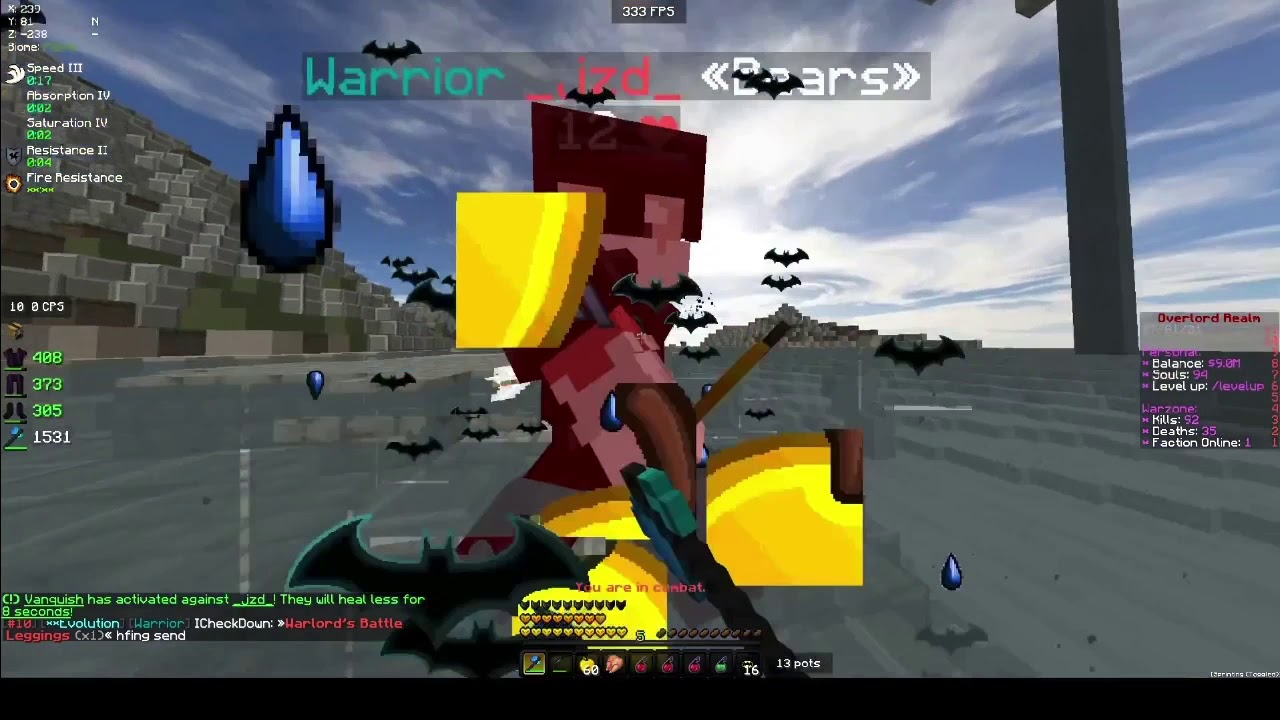 Overlord pvp and head flips(saicopvp) - YouTube