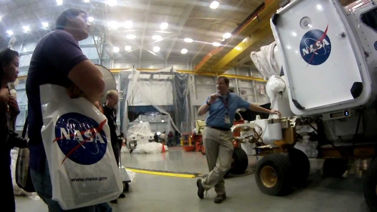 MSL Curiosity Landing NASA Social - Desert RATS Tour - YouTube